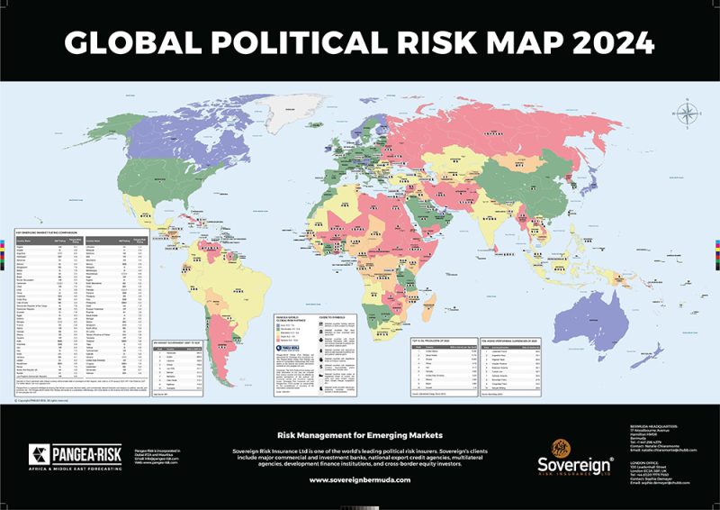2024 Political Risk Map - Sovereign Bermuda